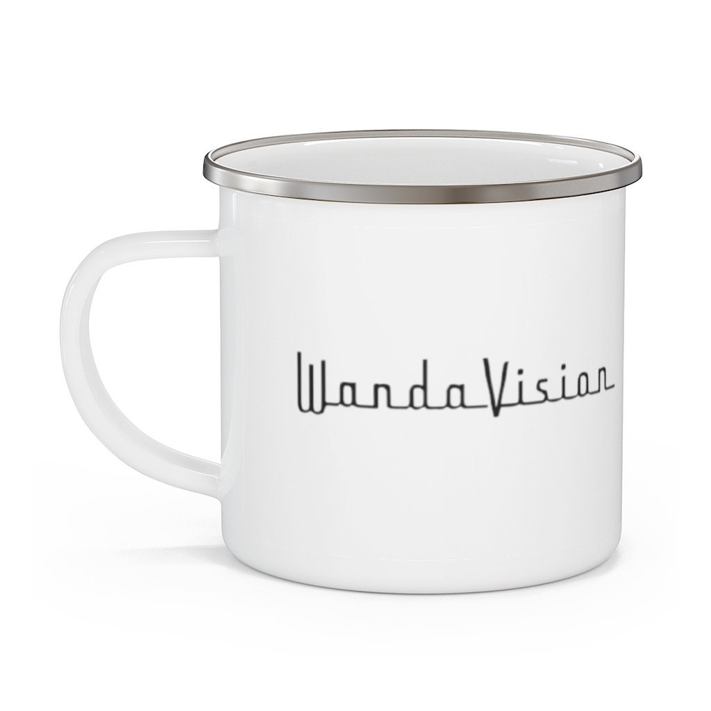 Marvel Wandavision Scarlet Witch & Vision Retro 50s Campfire Mug ...