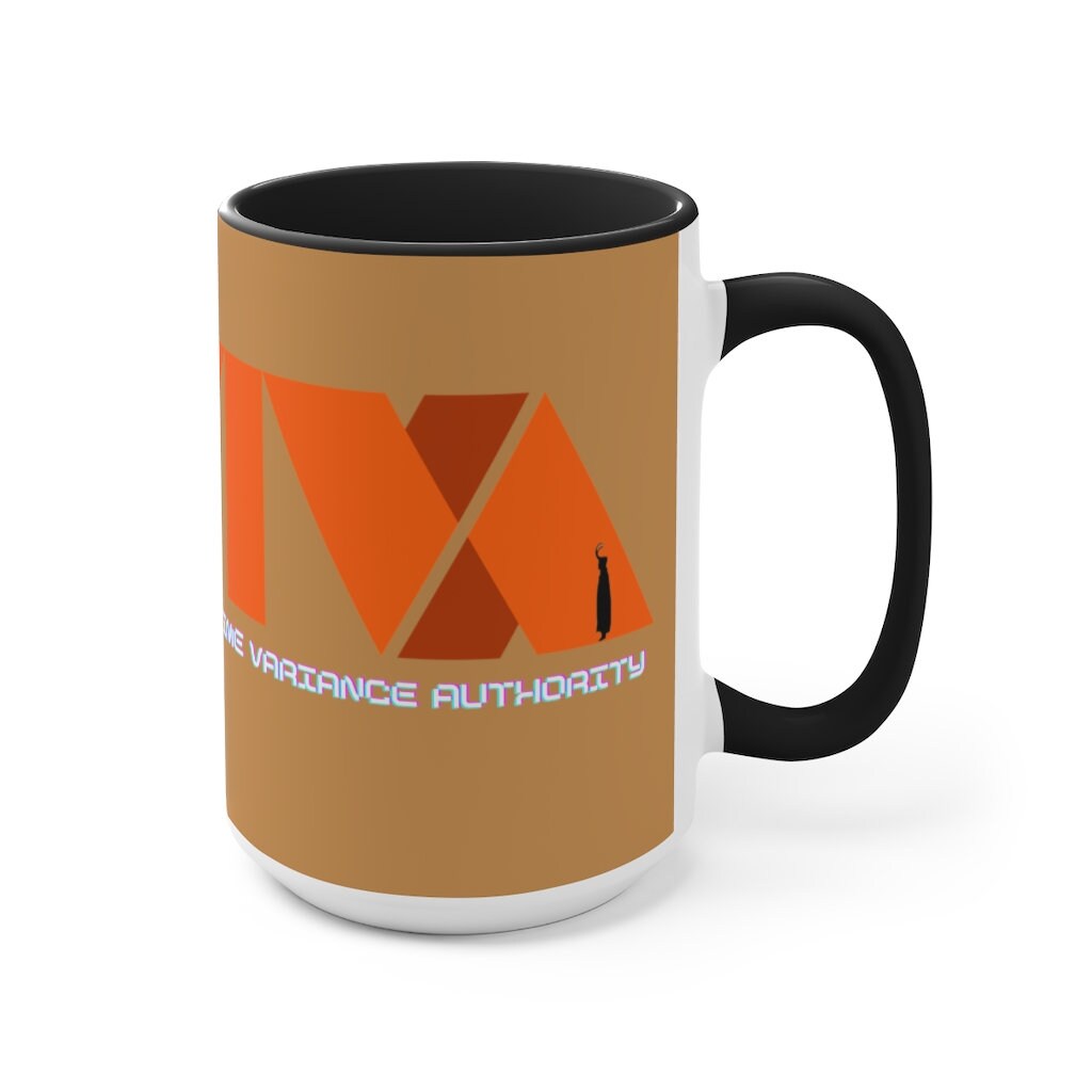 Loki TVA Accent 15oz Mug, Time Variance Authority, God of Mischief ...