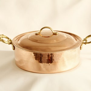 Handmade Copper Pan Set, Set of 2or 3 or 4 or 5, Stewpot, Copper ...