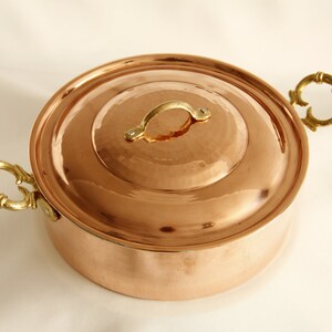 Handmade Copper Pan Set, Set of 2or 3 or 4 or 5, Stewpot, Copper ...