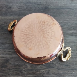 Handmade Copper Cookware Set, Copper Pan, Handcrafted Stew Pots, Copper ...