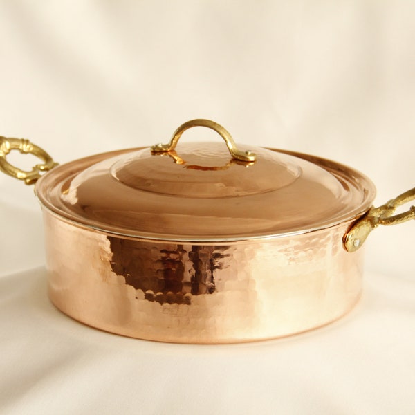 Copper Cooking Pot Etsy