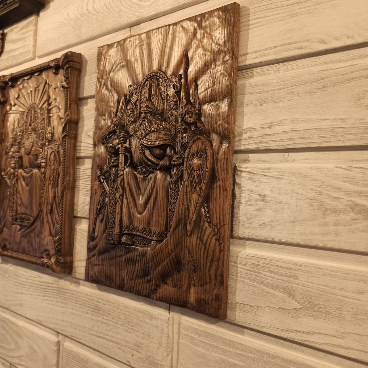 Panel Rod Wood Carving Wall Art Wall Hangingsslavic - Etsy