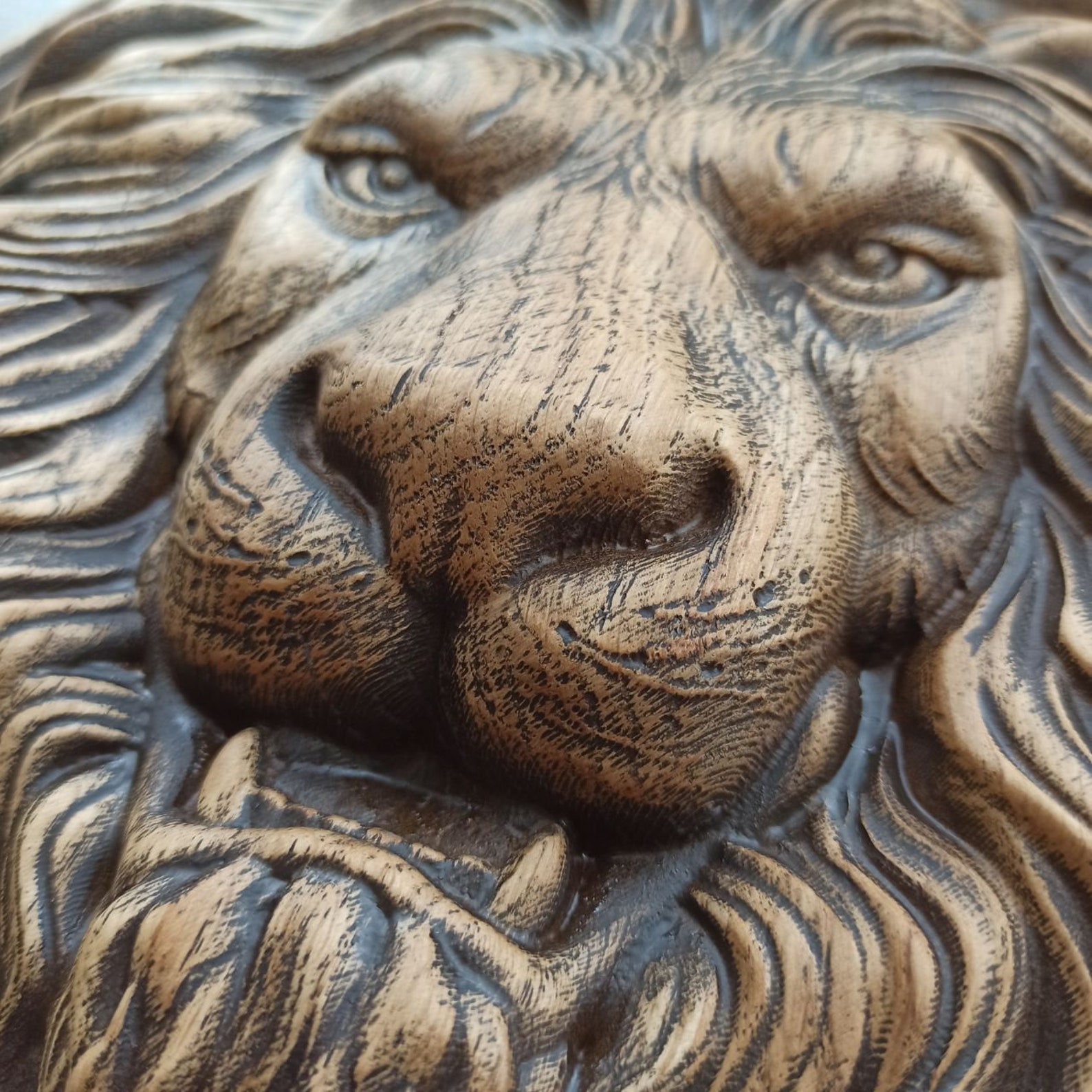 Panel Lion Head, Wood Carving, Wall Art, Picture, Wall Hangings - Etsy