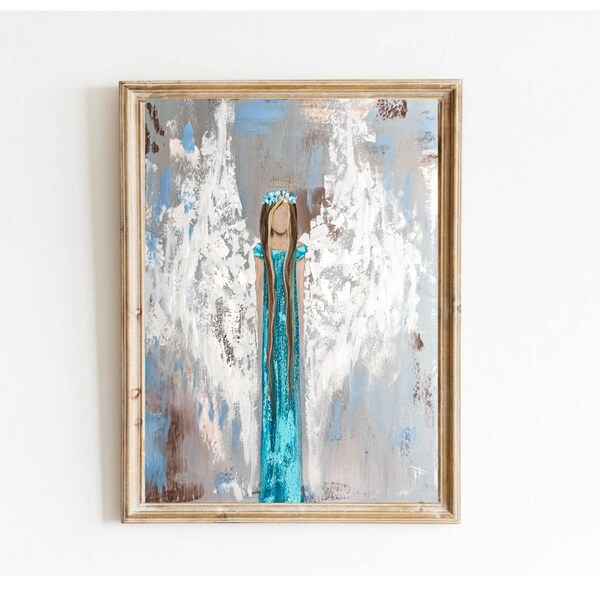 Turquoise Angel - Etsy