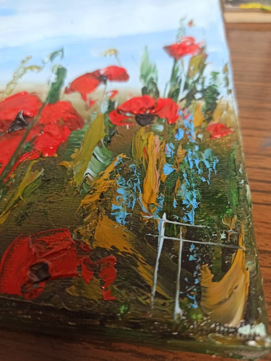 Ukrainian Painting Ukraine Art Ukrainian Landscape Save - Etsy