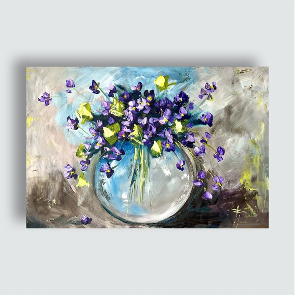 Violet Painting - Etsy