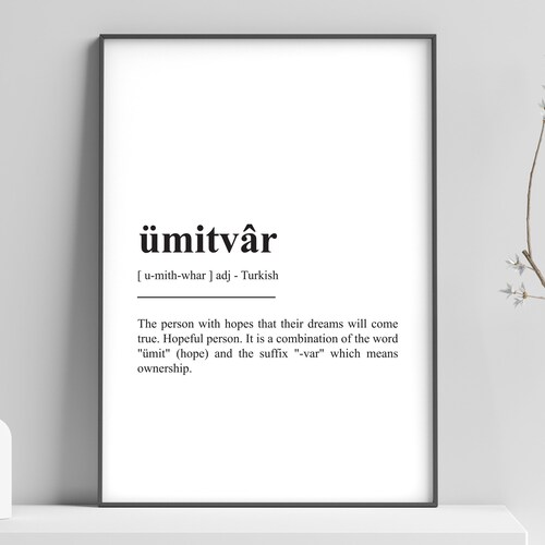 Yuva Definition Print Turkish Definition Wall Art Printable - Etsy