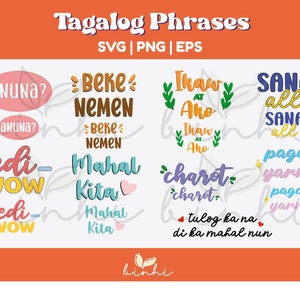 Tagalog/ Filipino Phrases (digital File) - Etsy