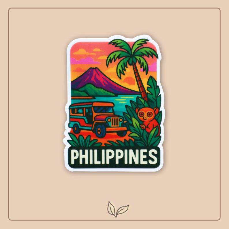 Philippine Stickers, Pinoy Decals, Tarsier Stickers, Pilipinas Stickers ...