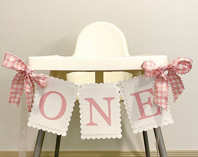 First Birthday Girl | Birthday Banner | ONE Birthday Banner | ONE ...