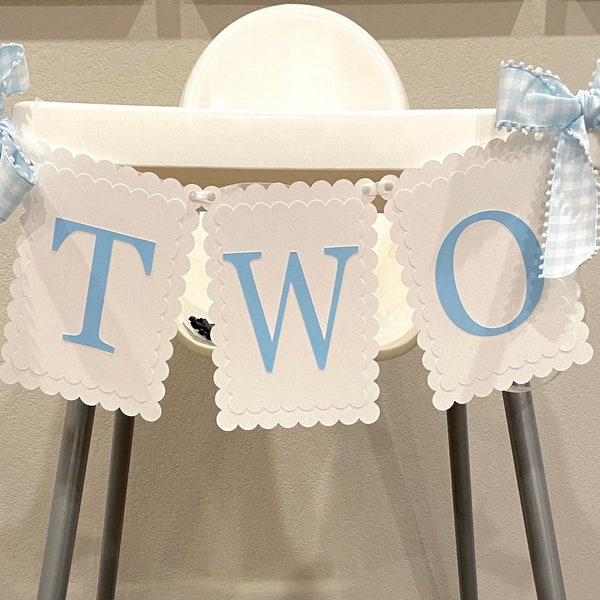 Happy Second Birthday Banner - Etsy