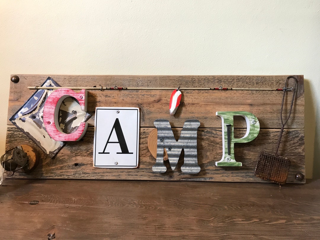 Camp Sign - Etsy