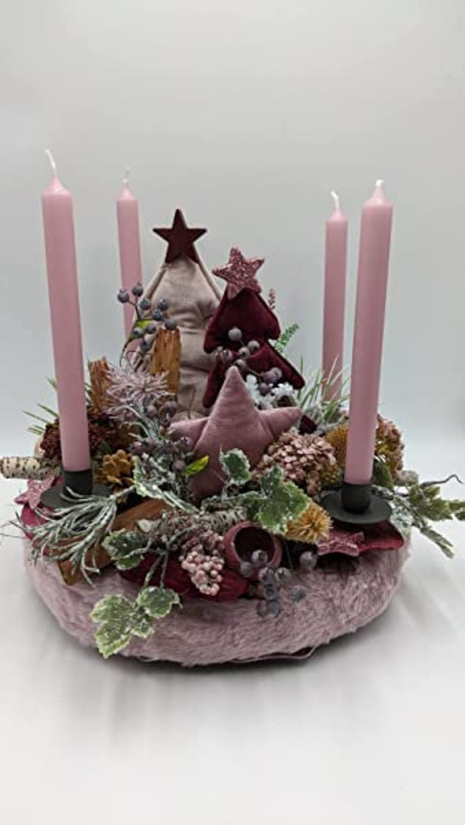 Christmas Arrangement Advent Wreath Advent Flower Candle Star Fir Tree ...