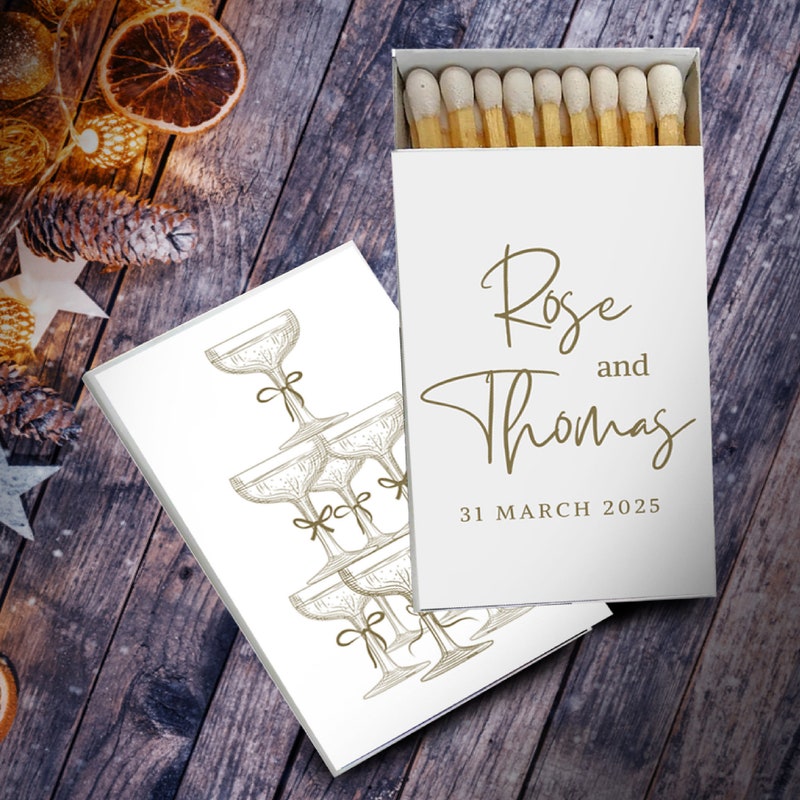 Unique Matches and Box - Etsy