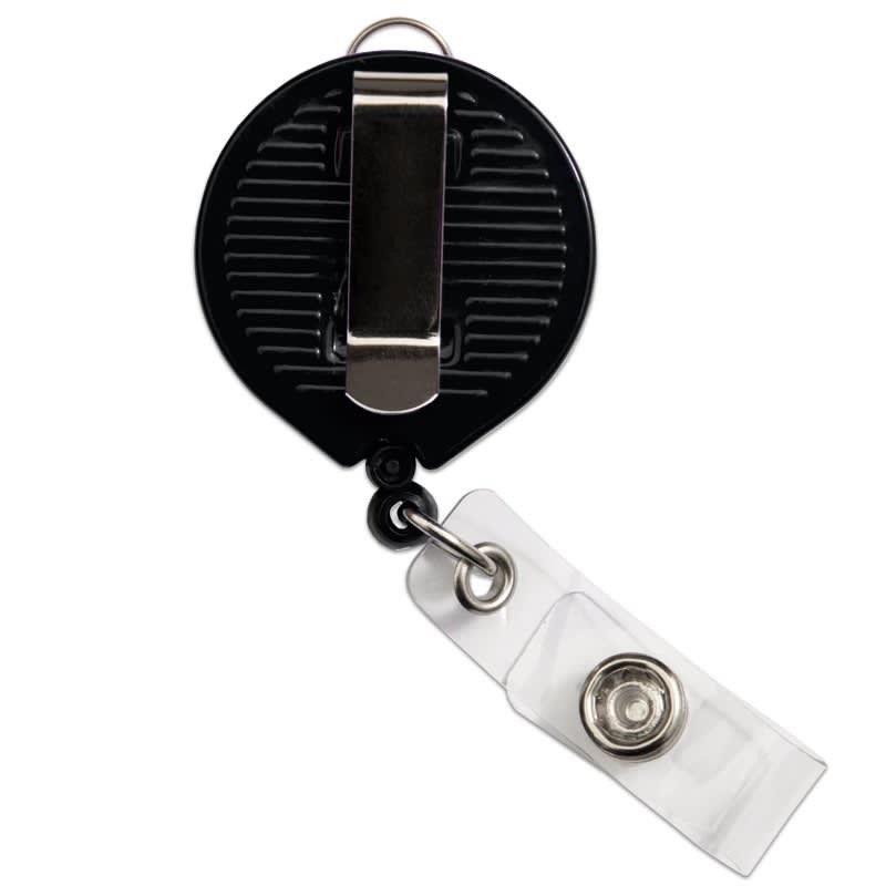 Custom Full Color Print Loop Badge Reels - Employee Badge Belt Clip ...