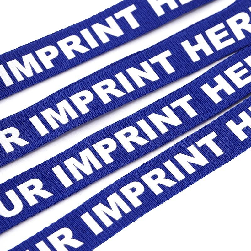 Custom Polyester Lanyards | Personalized Lanyard | One Color Lanyards ...