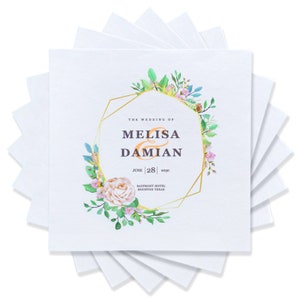 Custom Full Color Napkins | Custom Logo Napkins | Custom Photo Napkins ...