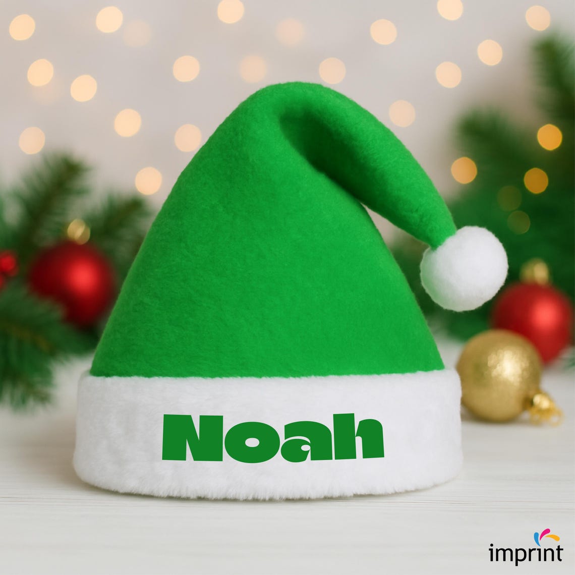 Custom Santa Hats | Custom Logo Santa Hats | Personalized Santa Hats ...