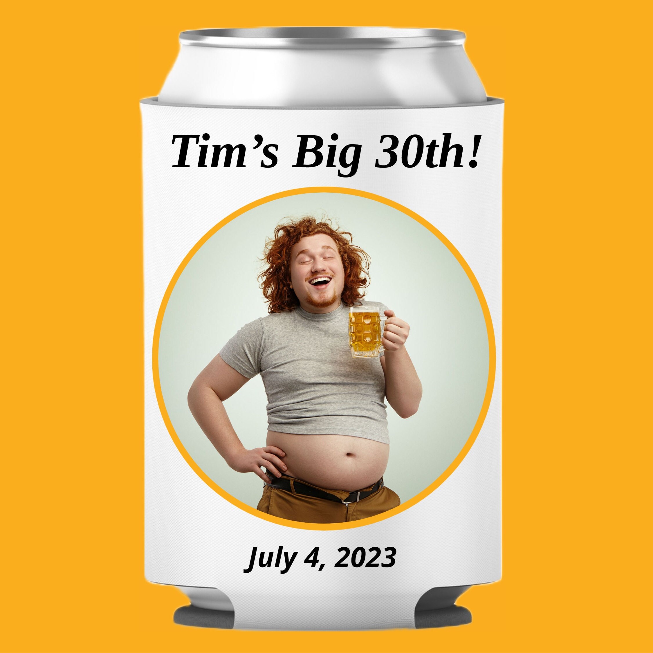 Full Color Personalized Can Coolers | Custom Printed Beverage Coolers ...