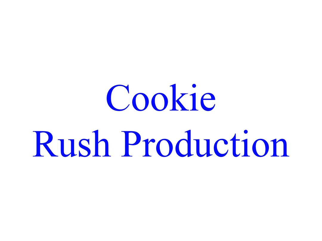 Custom Full Color Cookie Rush Production Upgrade - Etsy