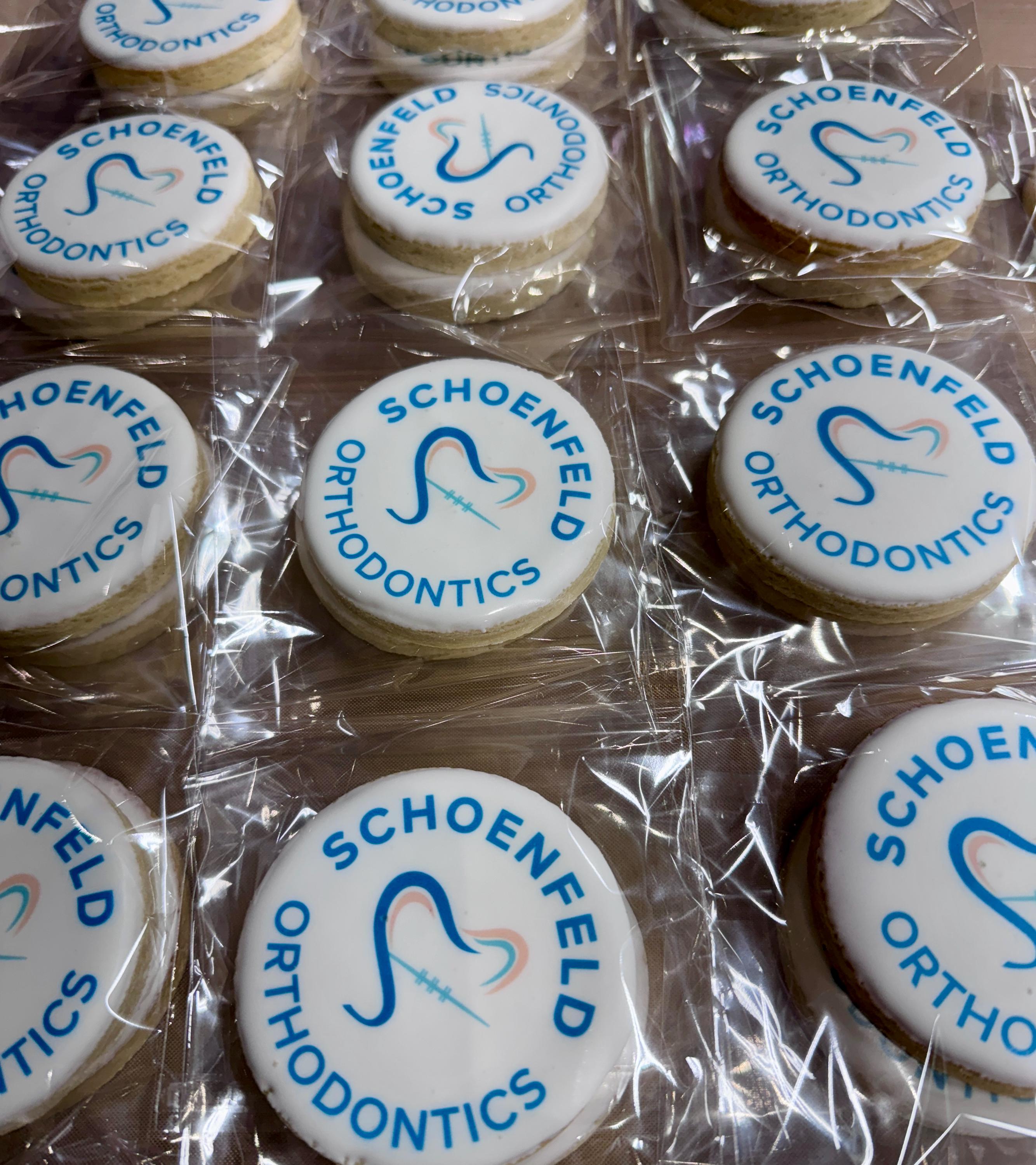 Custom Logo Cookies | Custom Full Color Cookies | Custom Corporate ...