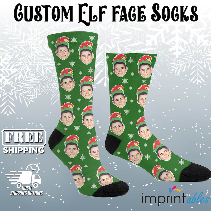 Custom Elf Sock - Etsy