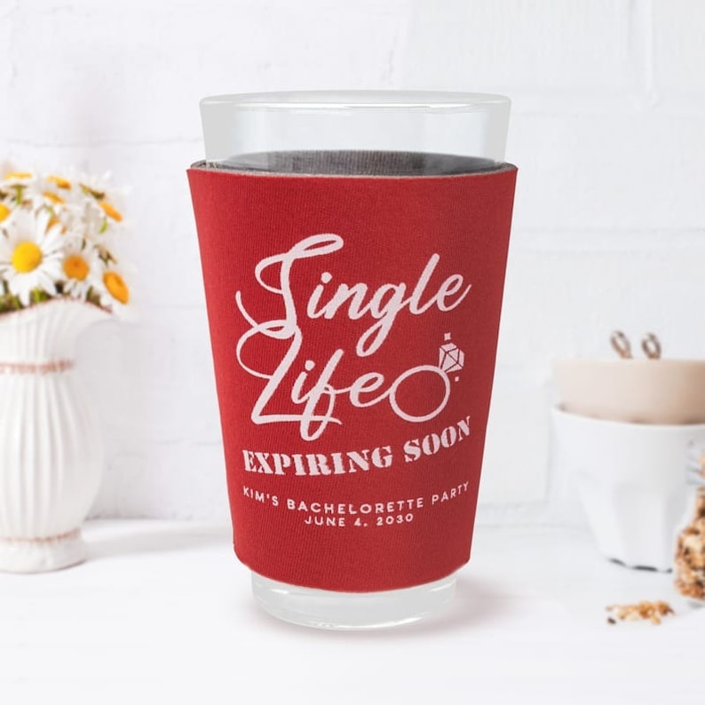 Custom Pint Glass Sleeves | Custom Printed Glass Insulators ...