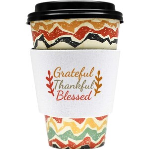 Custom Full Color Foam Collapsible Coffee Wraps | Custom Printed ...