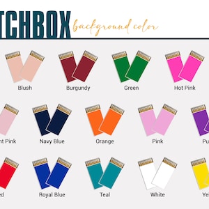 Custom Wedding Matches Box, Personalized Matchboxes, Champagne ...