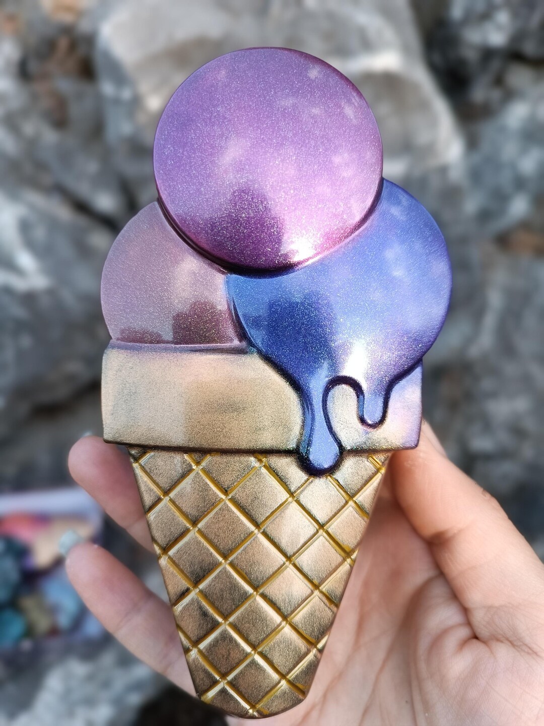 Epoxy Ice Cream Shaped Box - Etsy