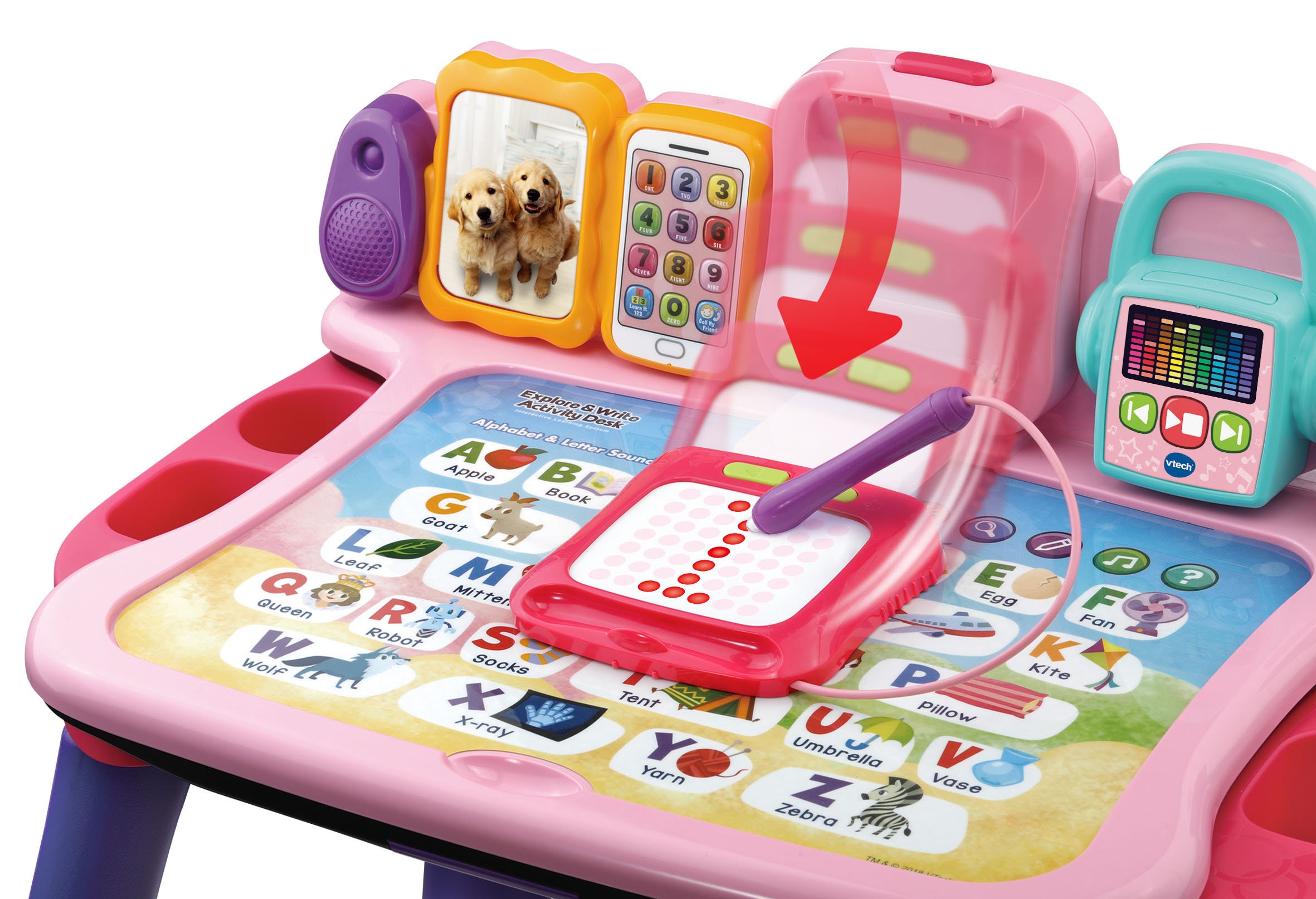 Vtech activity desk sheets - skinsTros