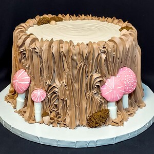 Toadstool Themed Edible Cake Toppers - Etsy