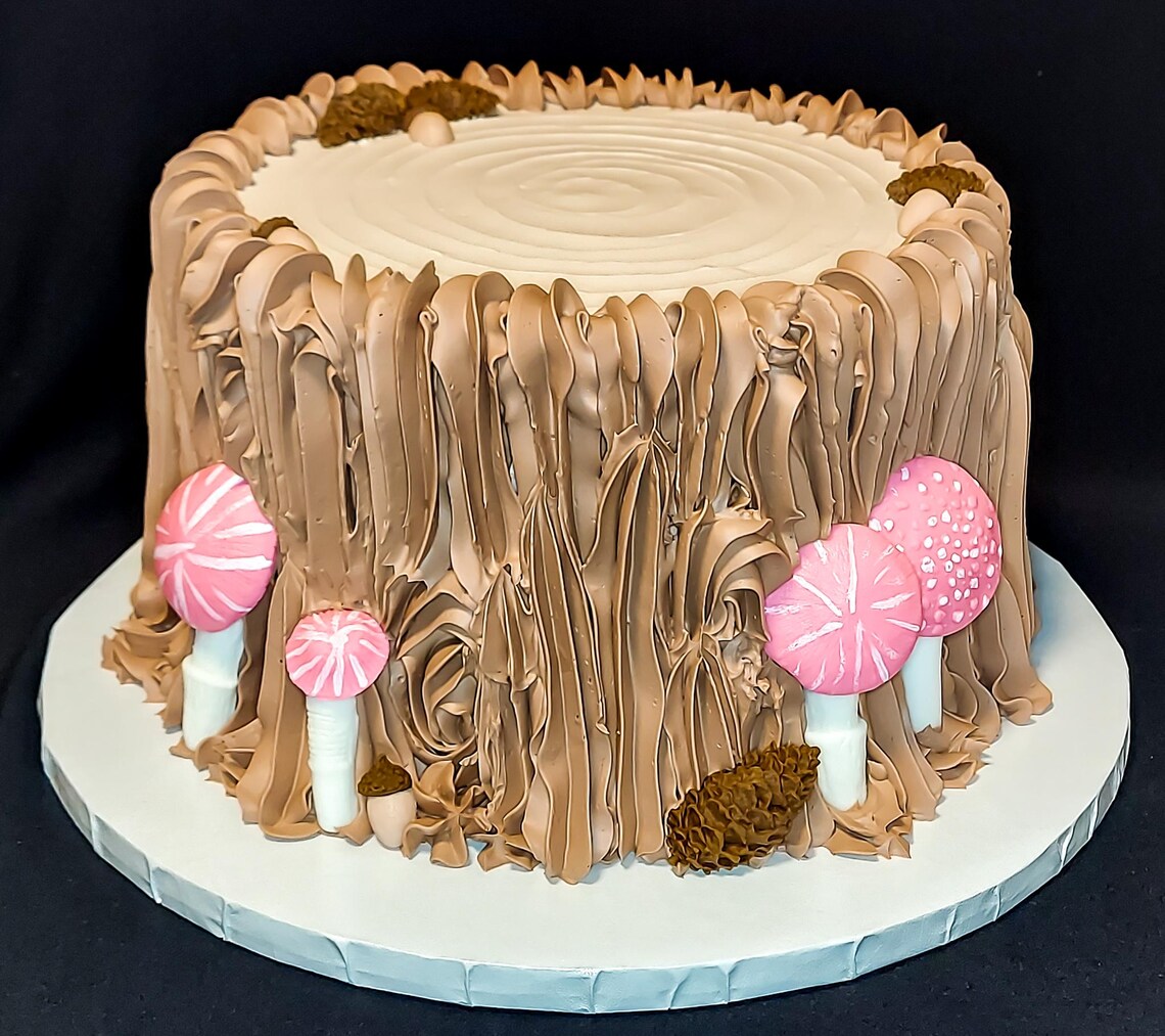 Toadstool Themed Edible Cake Toppers - Etsy