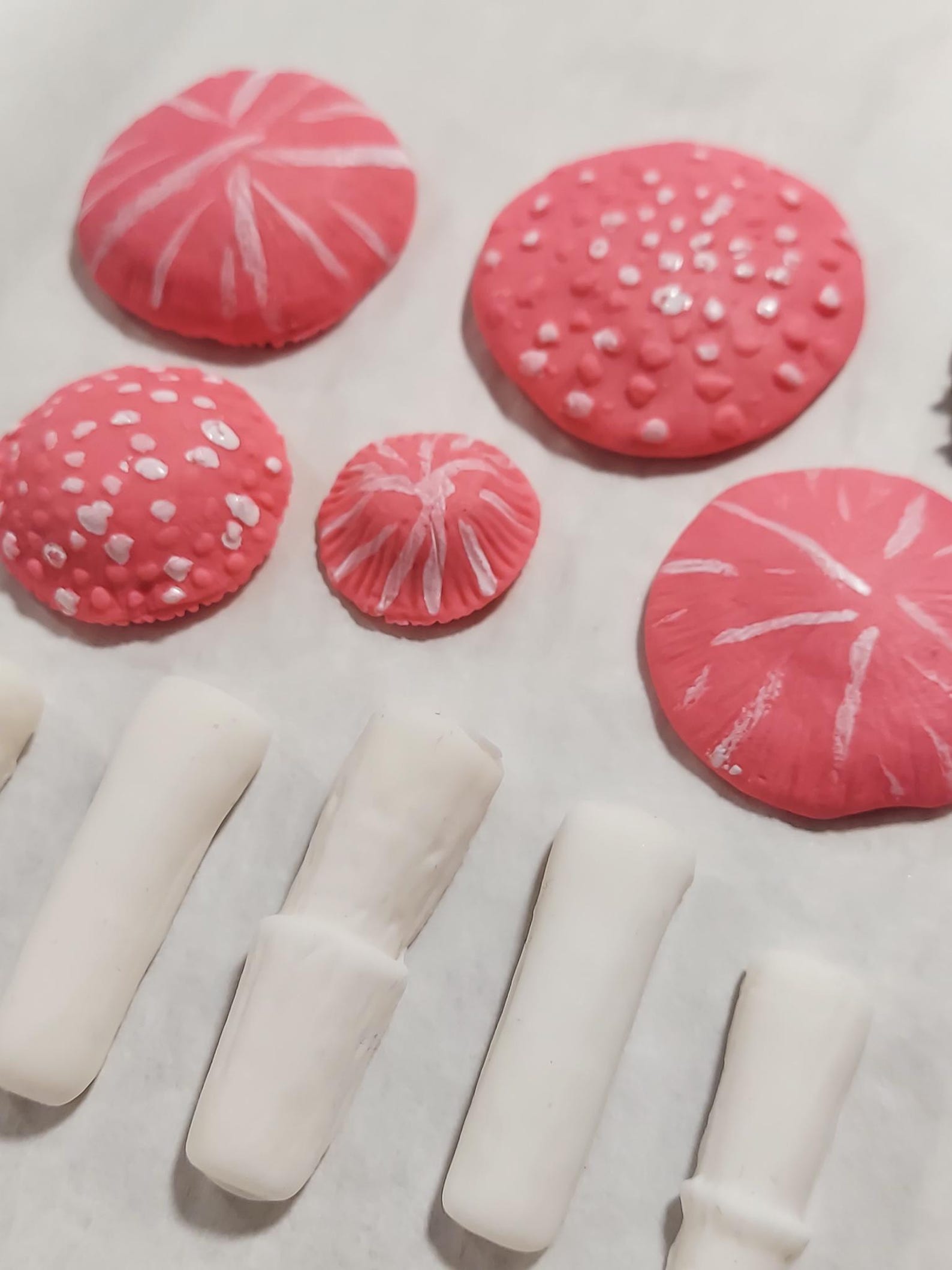 Toadstool Themed Edible Cake Toppers - Etsy