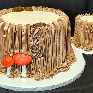 Toadstool Themed Edible Cake Toppers - Etsy