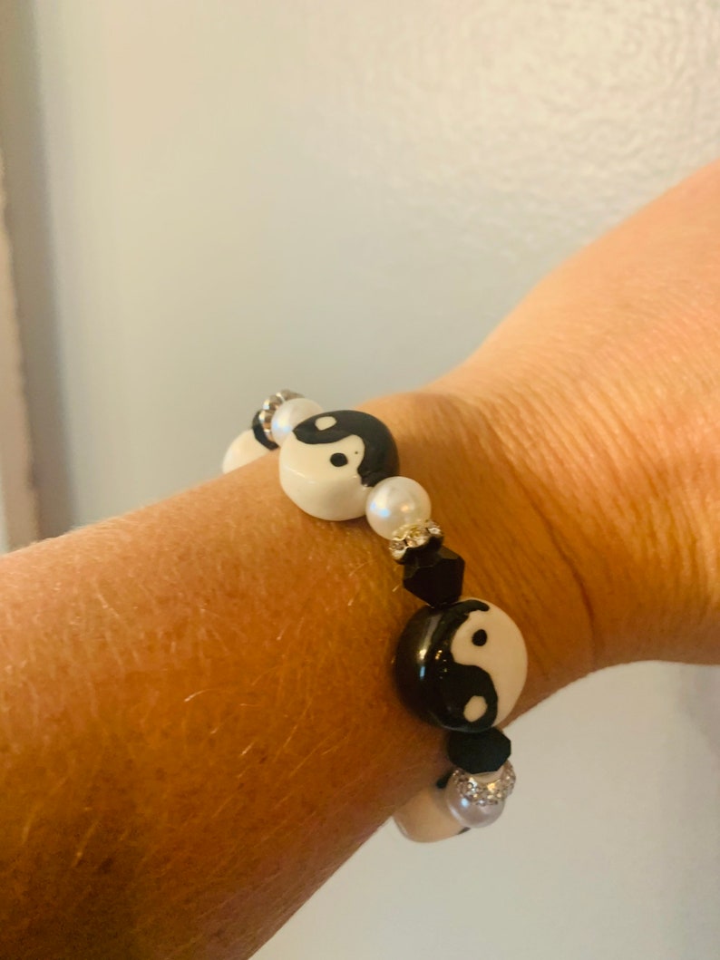Yin Yang Bracelet - Etsy