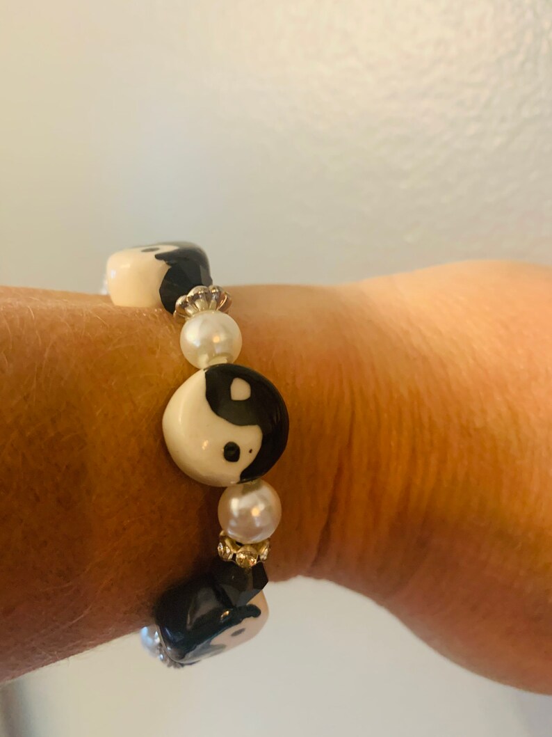 Yin Yang Bracelet - Etsy