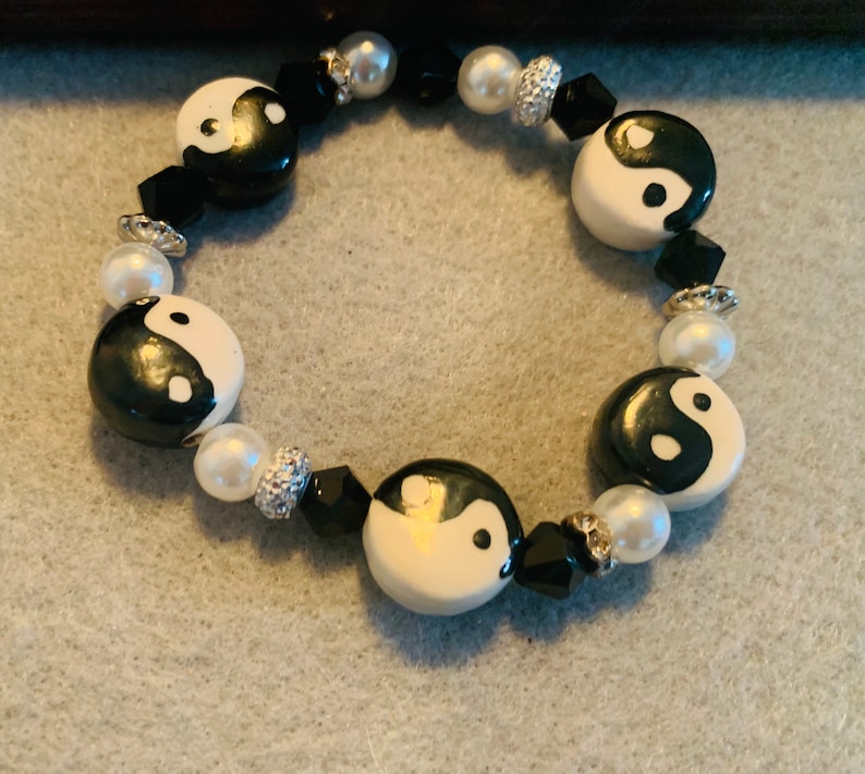 Yin Yang Bracelet - Etsy