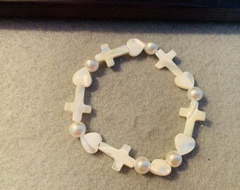 Sea Shell Cross | Etsy