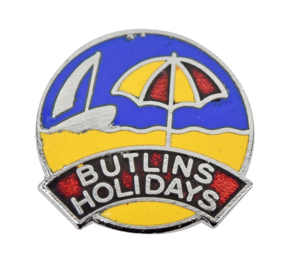 Vintage Butlins Holiday Camp 'Butlins Holidays' Ename… - Gem Vintage Butlins Holiday Camp 'Butlins Holidays' Ename… - Gem
