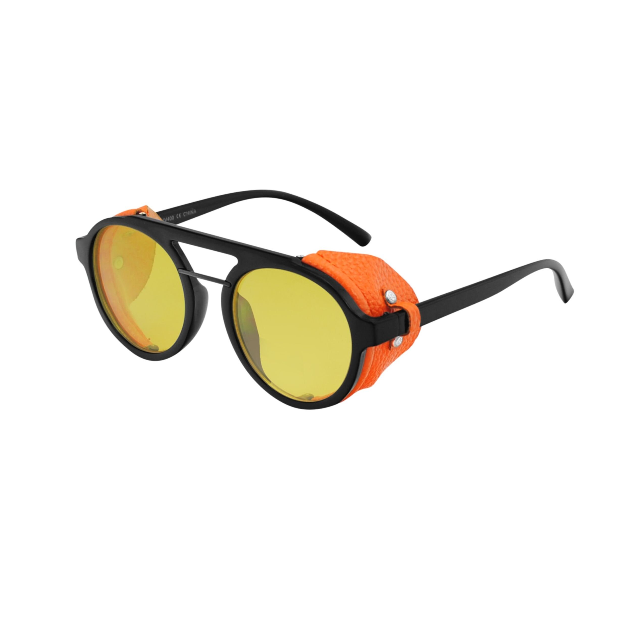 Steampunk Goggle Sunglasses Rave Round UV400 Protection SS - Etsy