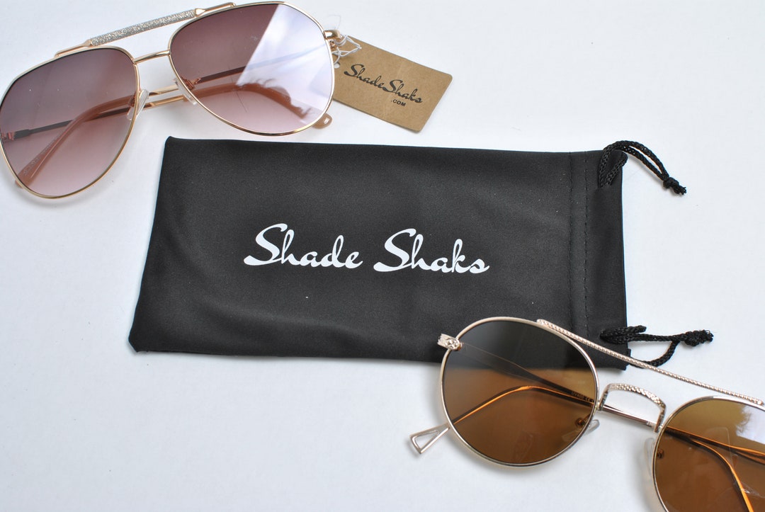 Shade Shaks Microfiber Pouch for Sunglasses Add On - Etsy