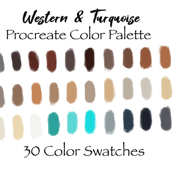Western Palette - Etsy