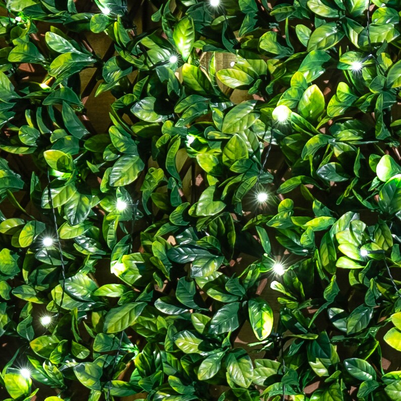 Instant Artificial Screening Fencing Realistic 2M X 1M With Battery ...