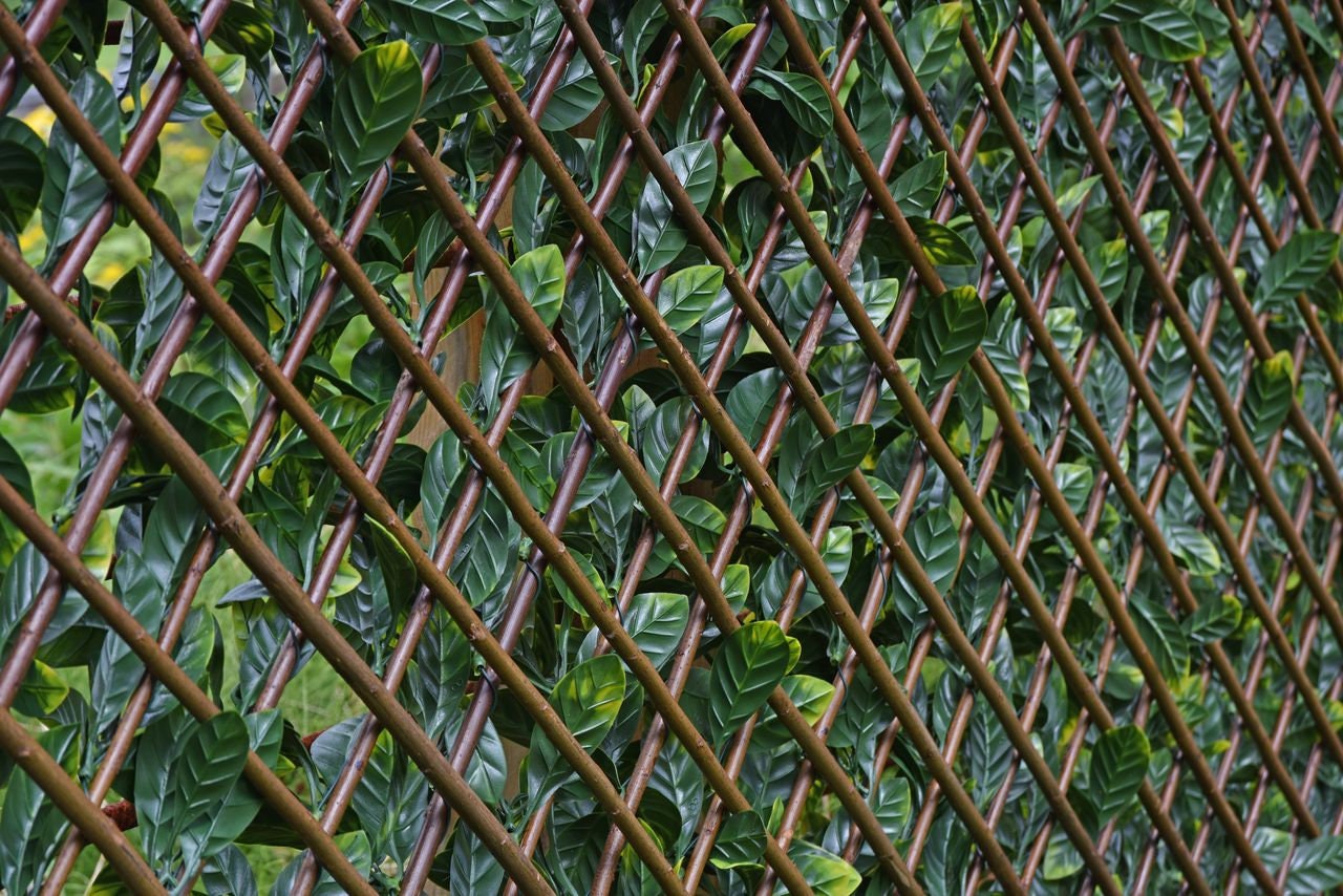 Instant Artificial Screening Fencing Realistic 2M x 1M Can Be Extended ...