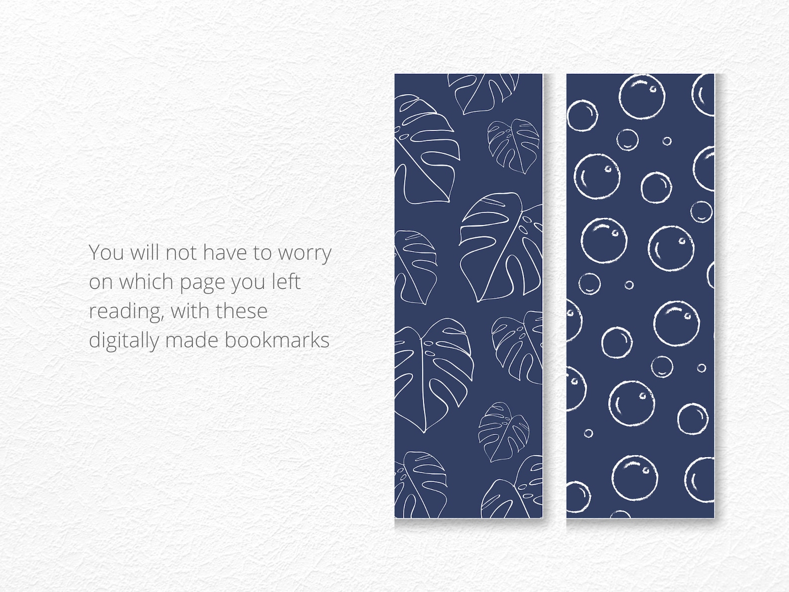 DOUBLE Color Printable Bookmark Set, Modern Bookmarks, Line Art Design ...