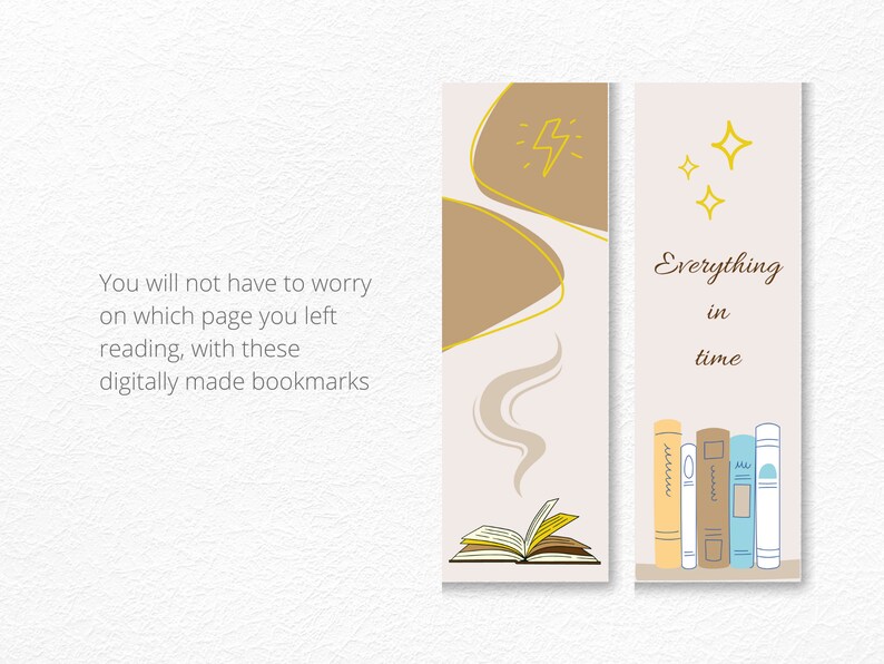 Printable Bookmarks, Bookworm Bookmark, Digital Bookmark, Bookmark Set ...