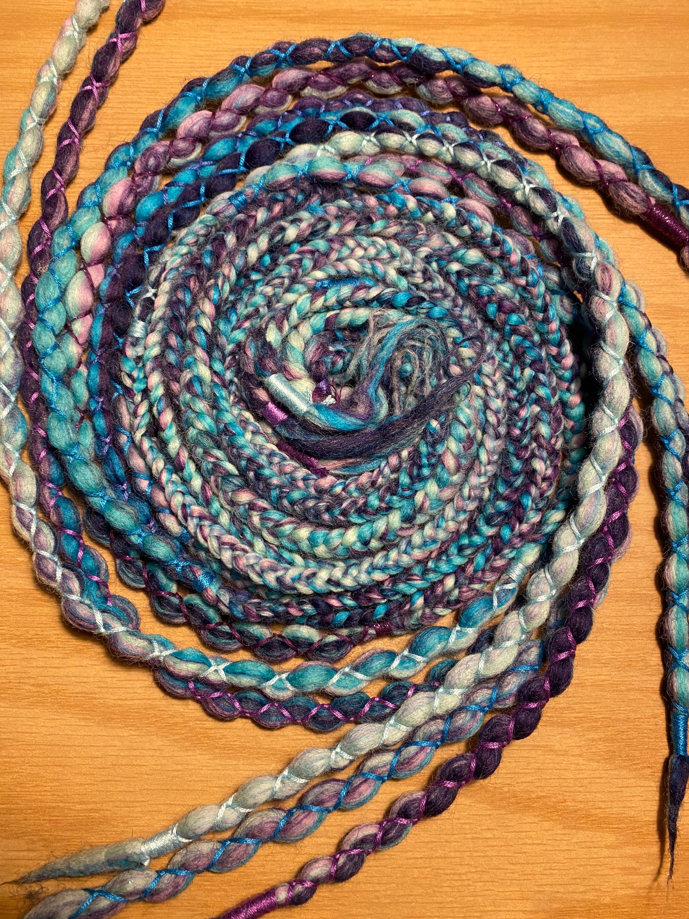 Spider Gwen Wool Dreadlock Extensions - Etsy