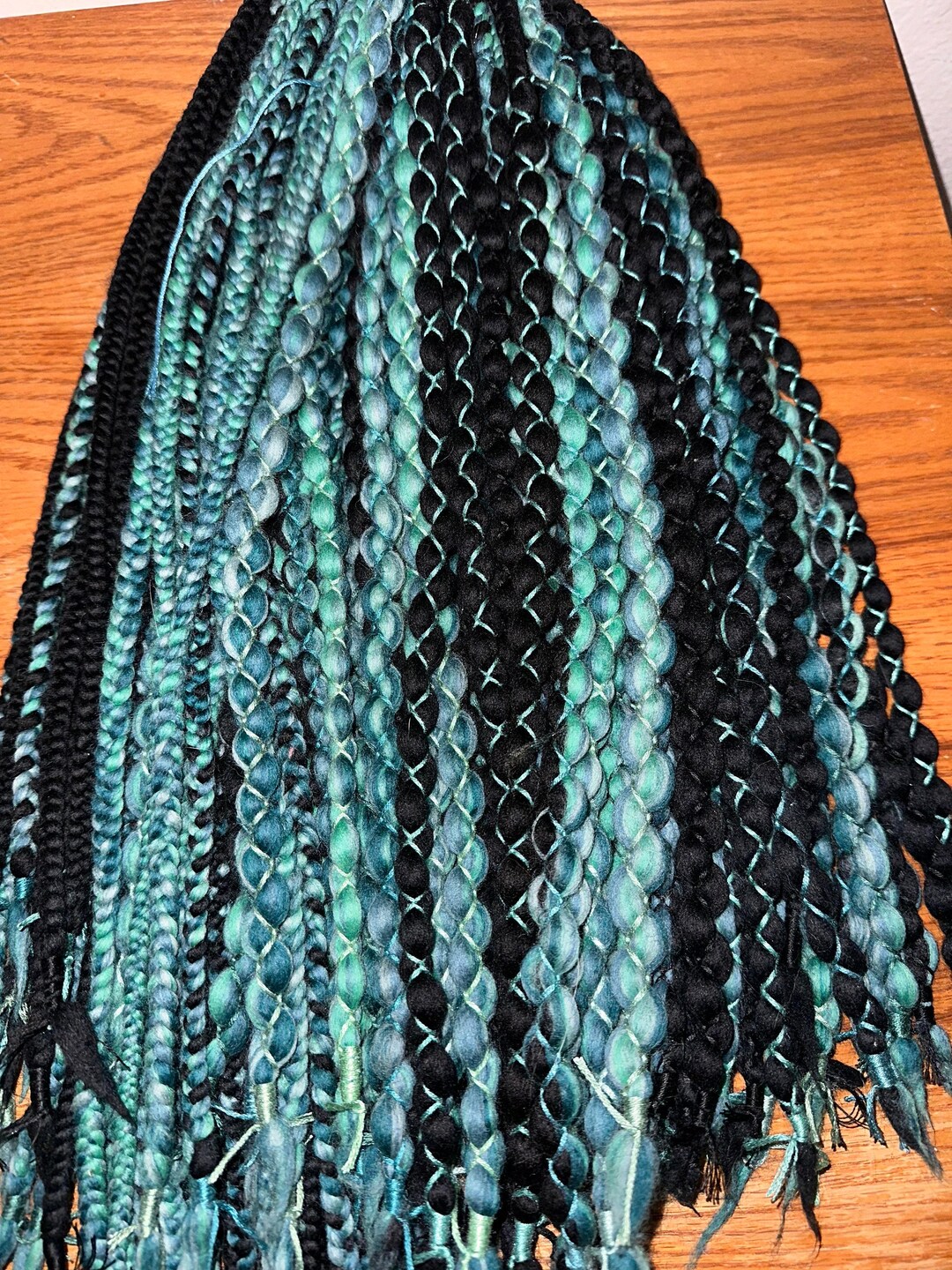 Fancy Teal and Black Beauty Mix - Etsy